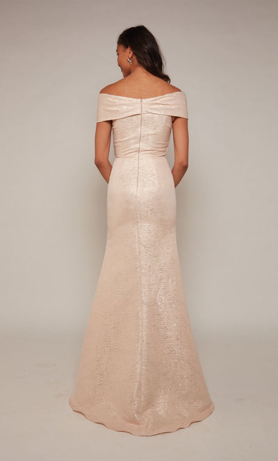 Formal Dress: 27613. Long, Off The Shoulder, Fit N Flare | Alyce Paris
