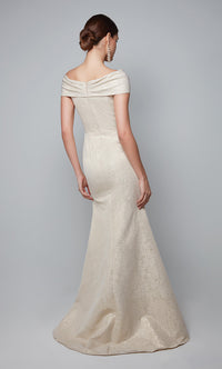 Formal Dress: 27613. Long, Off The Shoulder, Fit N Flare | Alyce Paris