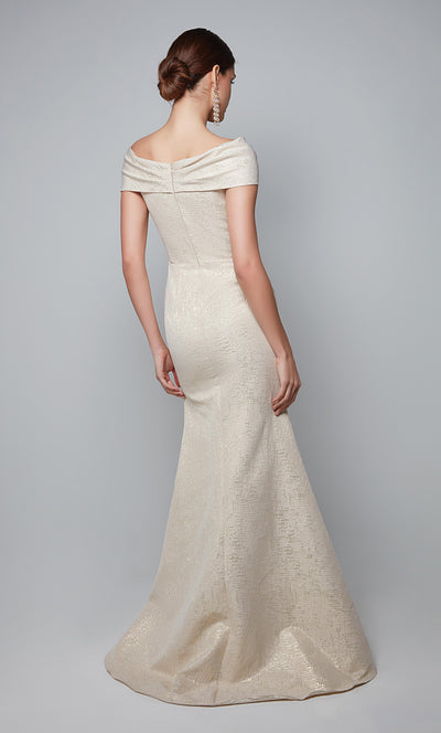 Formal Dress: 27613. Long, Off The Shoulder, Fit N Flare | Alyce Paris